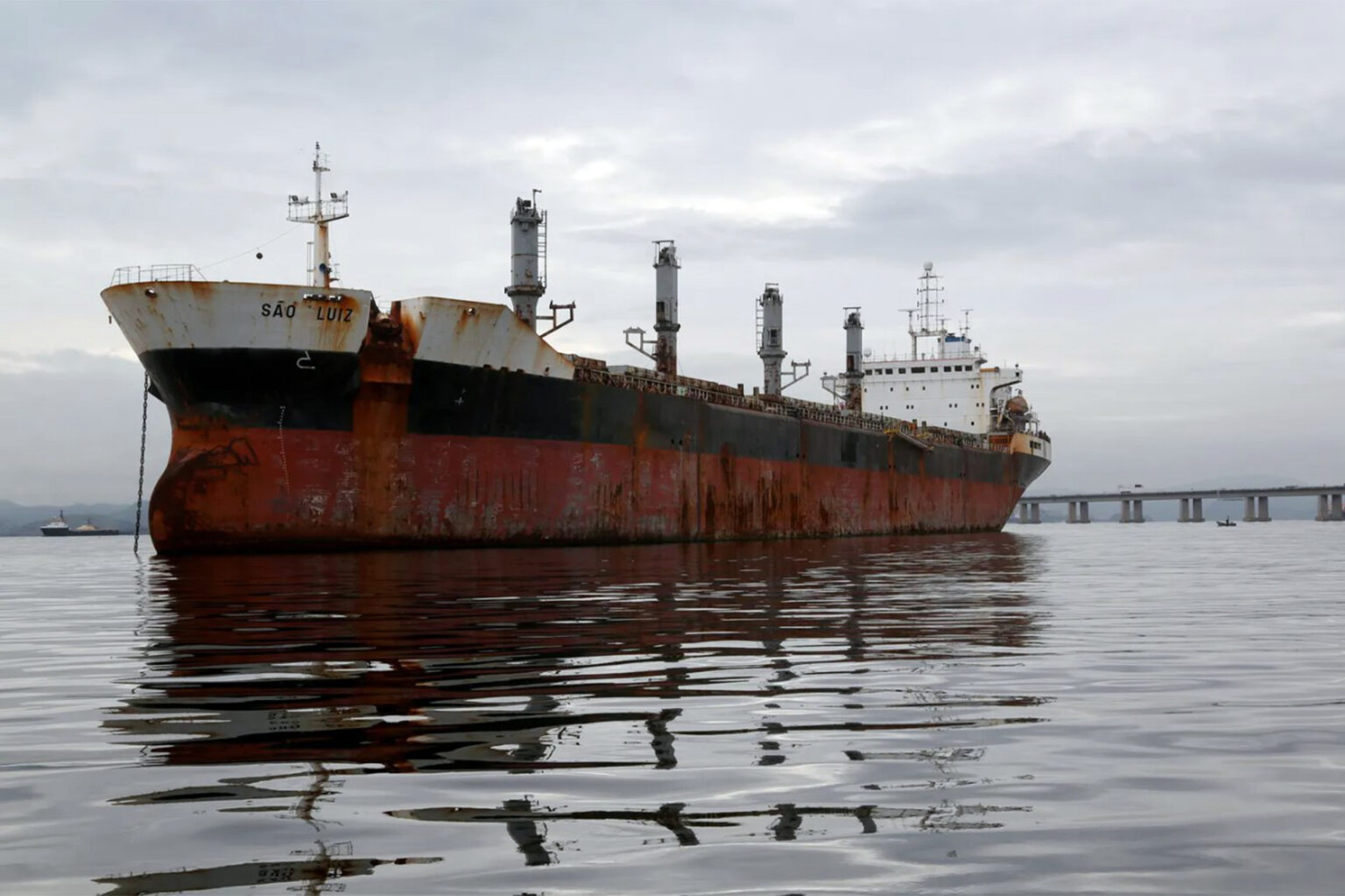 "Tragedy Foretold": Derelict Ship Adrift Is Blown by the Wind and ...