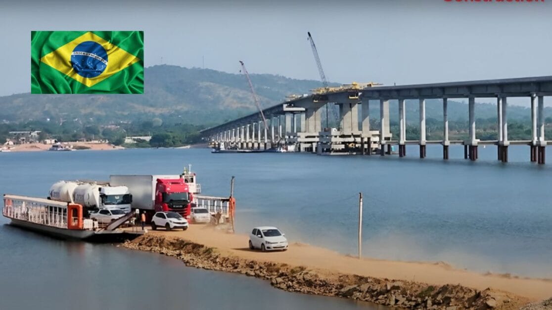 One of Brazil's Largest Bridges Over a River, Xambioá Bridge Connects ...