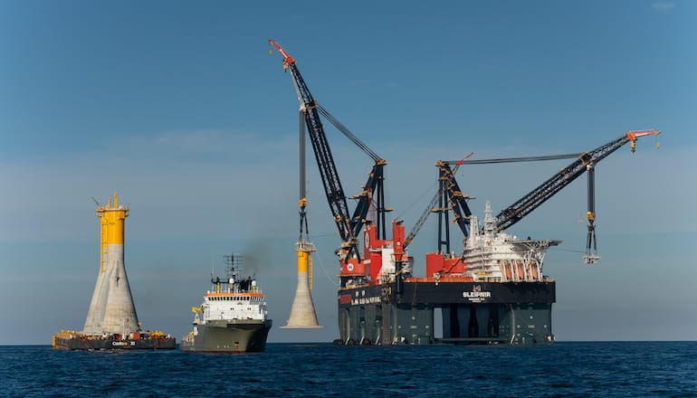 Fecamp Reaches Halfway Point of Offshore Wind Farm - CPG Click Oil and Gas
