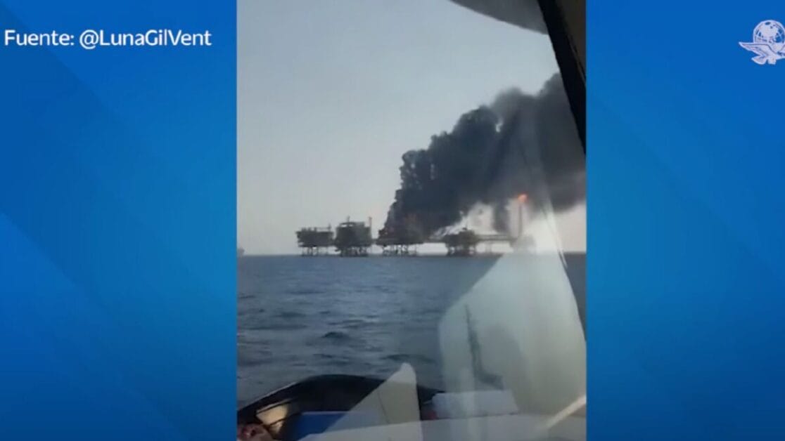 Devastating Explosion at Akal Bravo Oil Platform in Mexico; Accident ...
