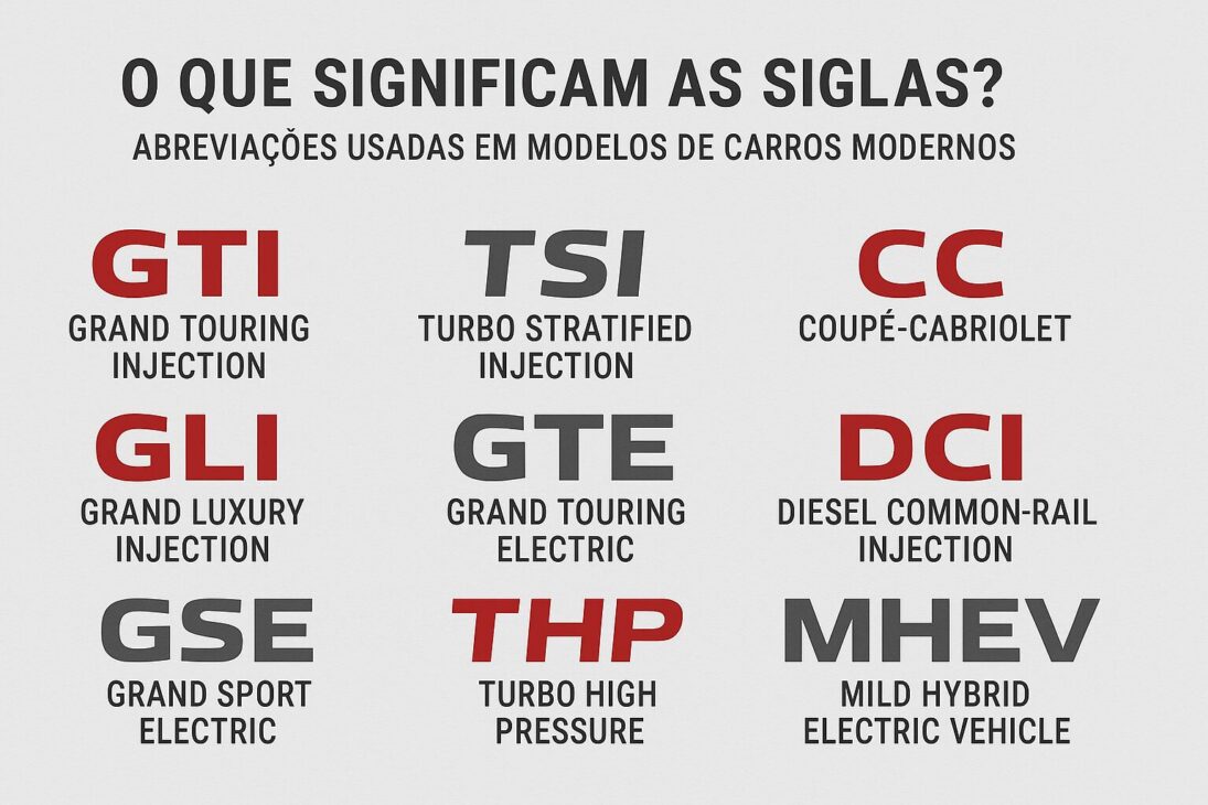 What Do the Acronyms GTI, TSI, CC, and Other Abbreviations Mean in ...