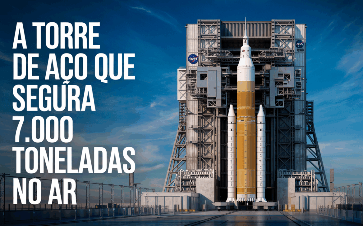 Meet The Steel Tower That Holds 7,000 Tons In The Air: NASA's 160-Meter ...