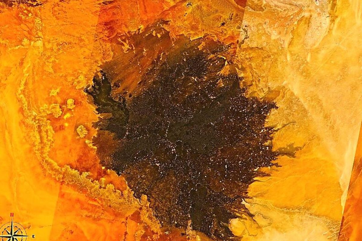 Neither Geological Fault Nor Dark Lake: The Origin of the Mysterious ...