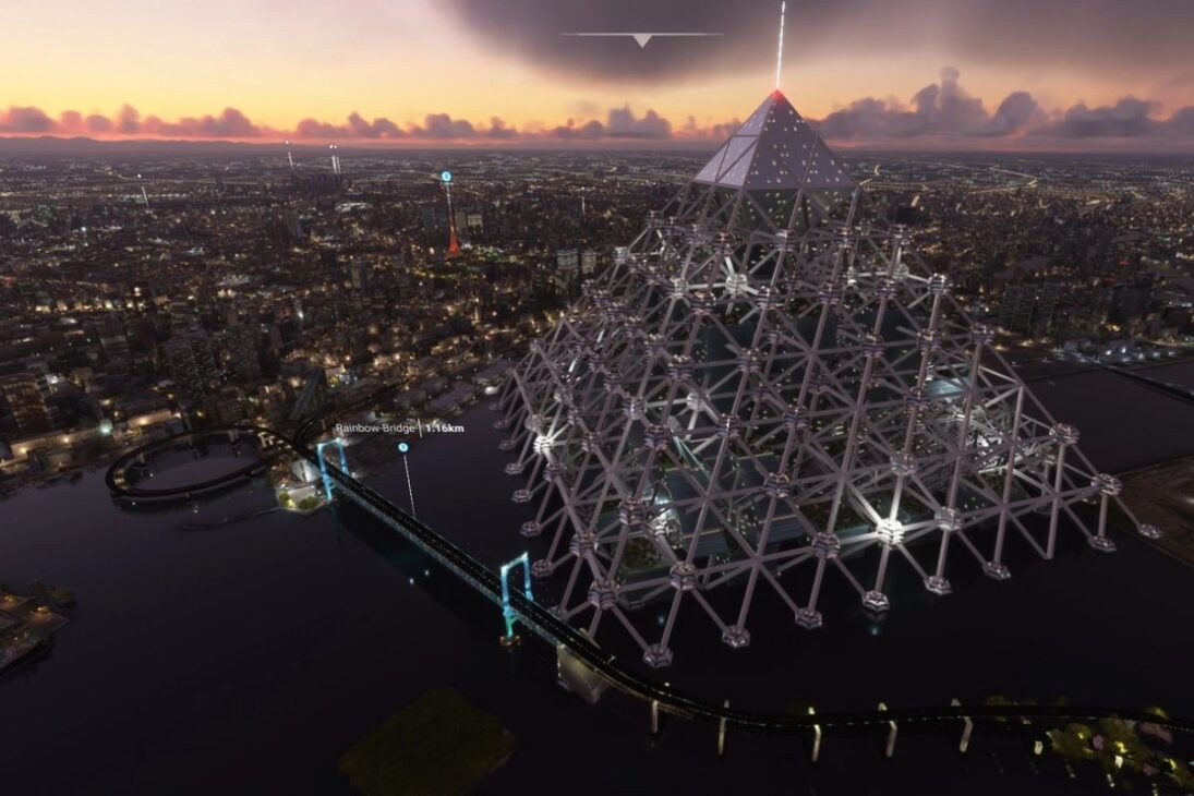 The Pyramid Of The Megacity That Will House One Million People, Over 2 ...