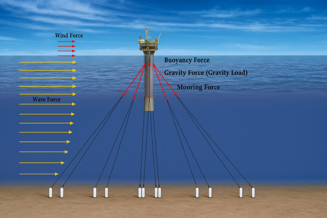 The Offshore Platform Operating At 2,450 Meters Deep In The Gulf Of ...