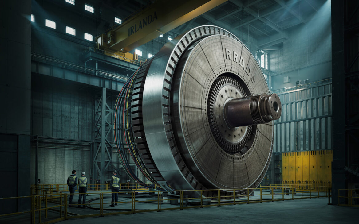 Ireland Bets On The World's Largest Inertia Flywheel: 200 Tons Spinning ...