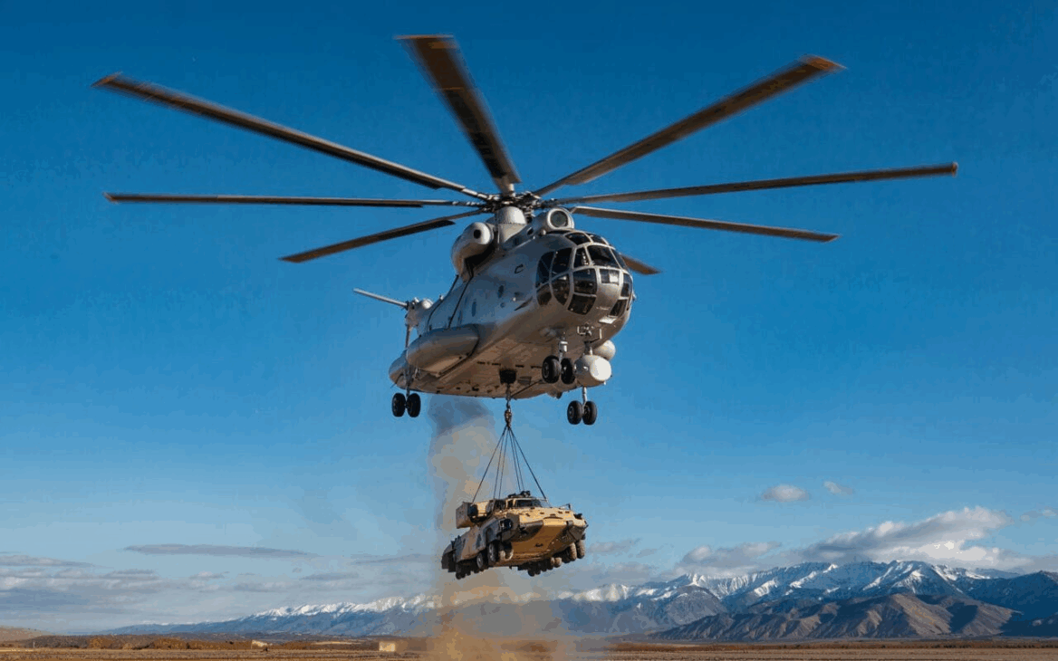 Discover The Colossal Cargo Helicopter Capable Of Lifting Entire Houses ...