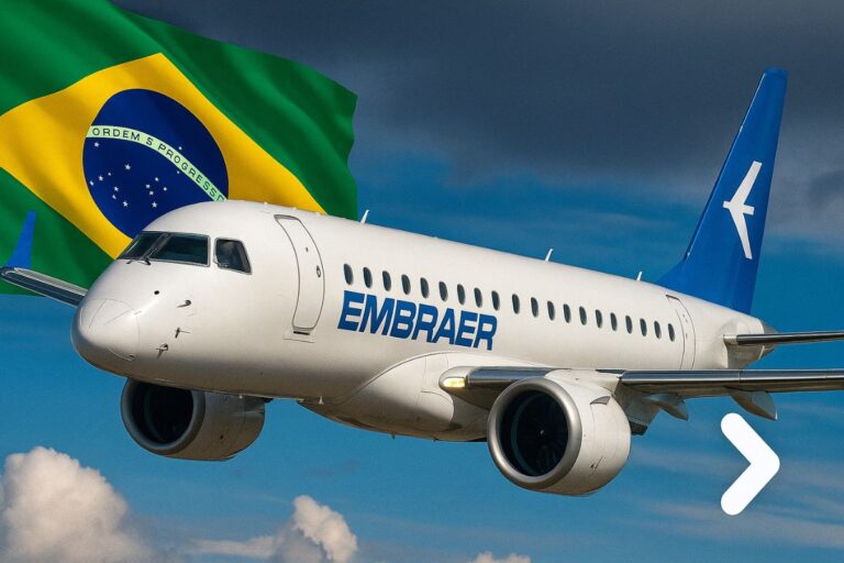 Brazil Promises to Protect Embraer After 50% Tariff Imposed by the U.S ...