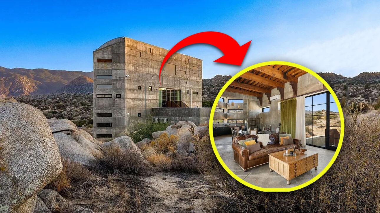 Concrete Mansion in the Desert Valued at R$ 8.5 Million Reveals Its ...