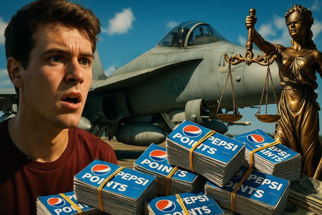 Young Man Accumulates 7 Million Pepsi Points to Redeem a Real Military ...