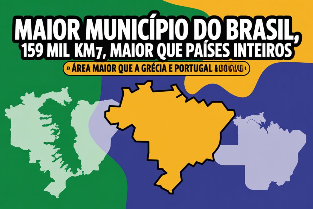 The Largest Municipality in Brazil Covers 159,000 km², Larger Than Many ...
