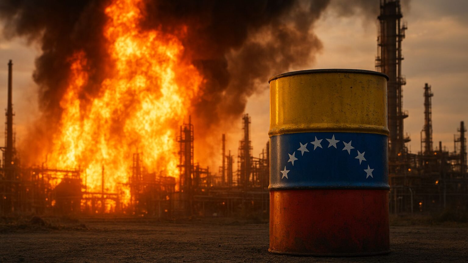 Fire Hits Petrocedeño Refinery In Venezuela After Explosion; Intense ...