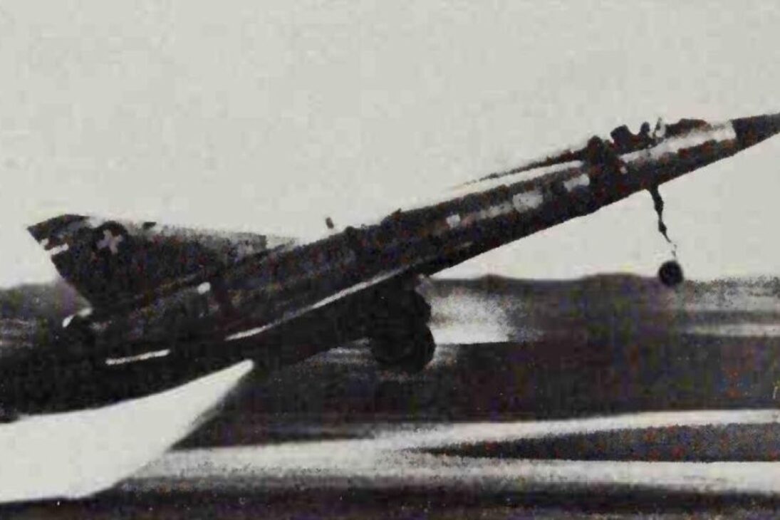 Switzerland Tried to Launch Water-Propelled Rocket Plane in the 1970s ...