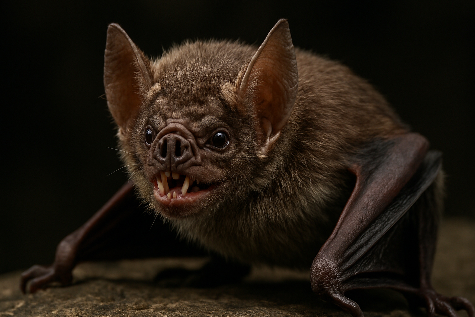 With Vampire-like Build, Elongated Jaw, and Superior Wingspan, The Bat ...