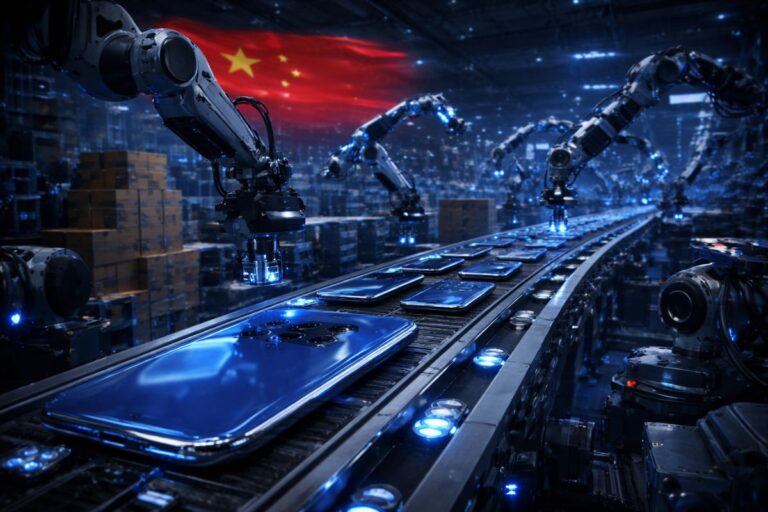 China inaugurates a ghost factory that operates in the dark 24 hours a ...