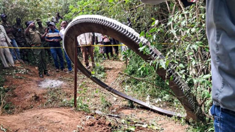 A giant half-ton ring fell in Kenya from space, and more than a year ...