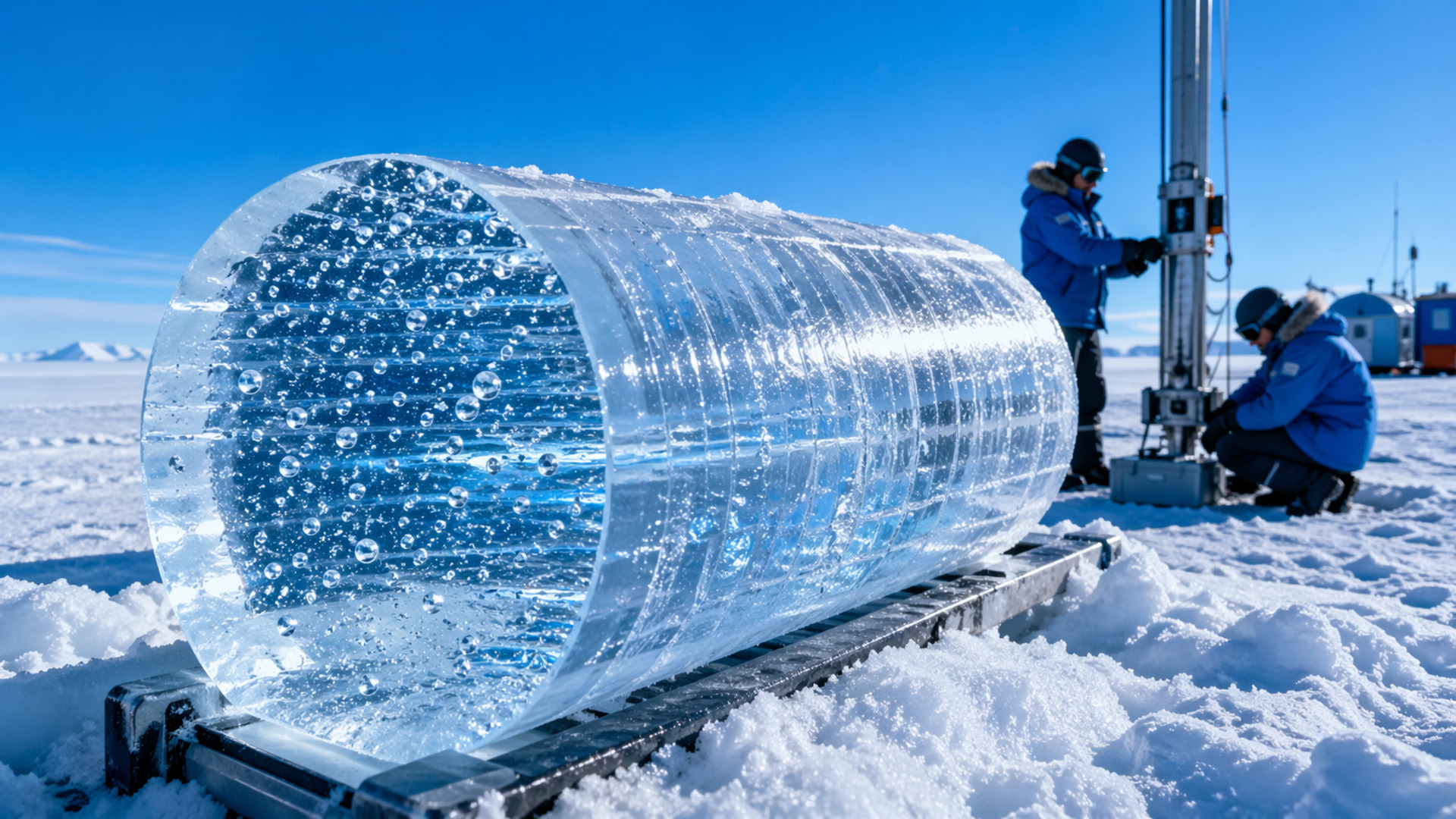 Antarctic ice reveals 3-million-year-old climate mystery and shows that ...