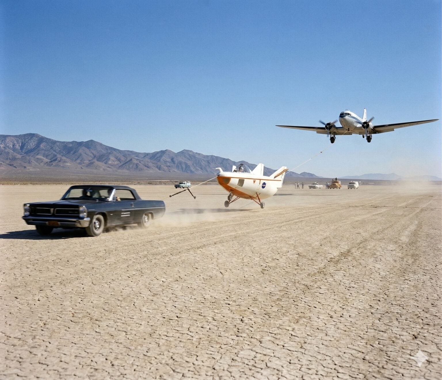 Before the space shuttle existed, NASA put a "wingless airplane" made ...