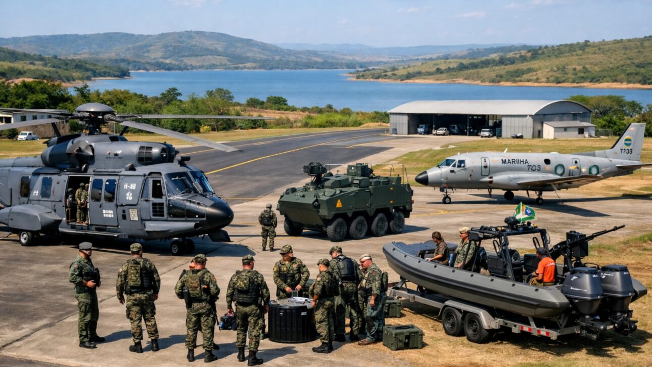 Brazilian Navy reaches a new level by taking over an airport with a ...