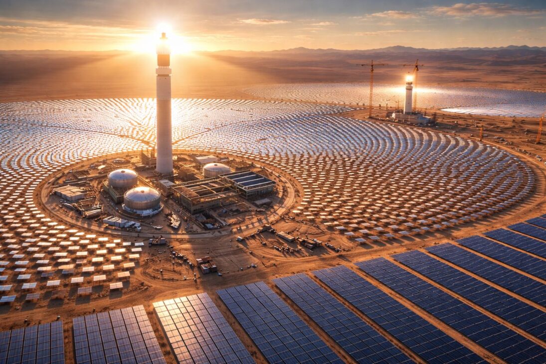 China has begun constructing the world's largest solar power plant in ...