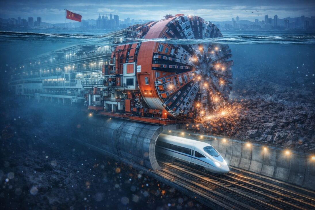 China has built a drilling machine the size of a 5-story building that ...