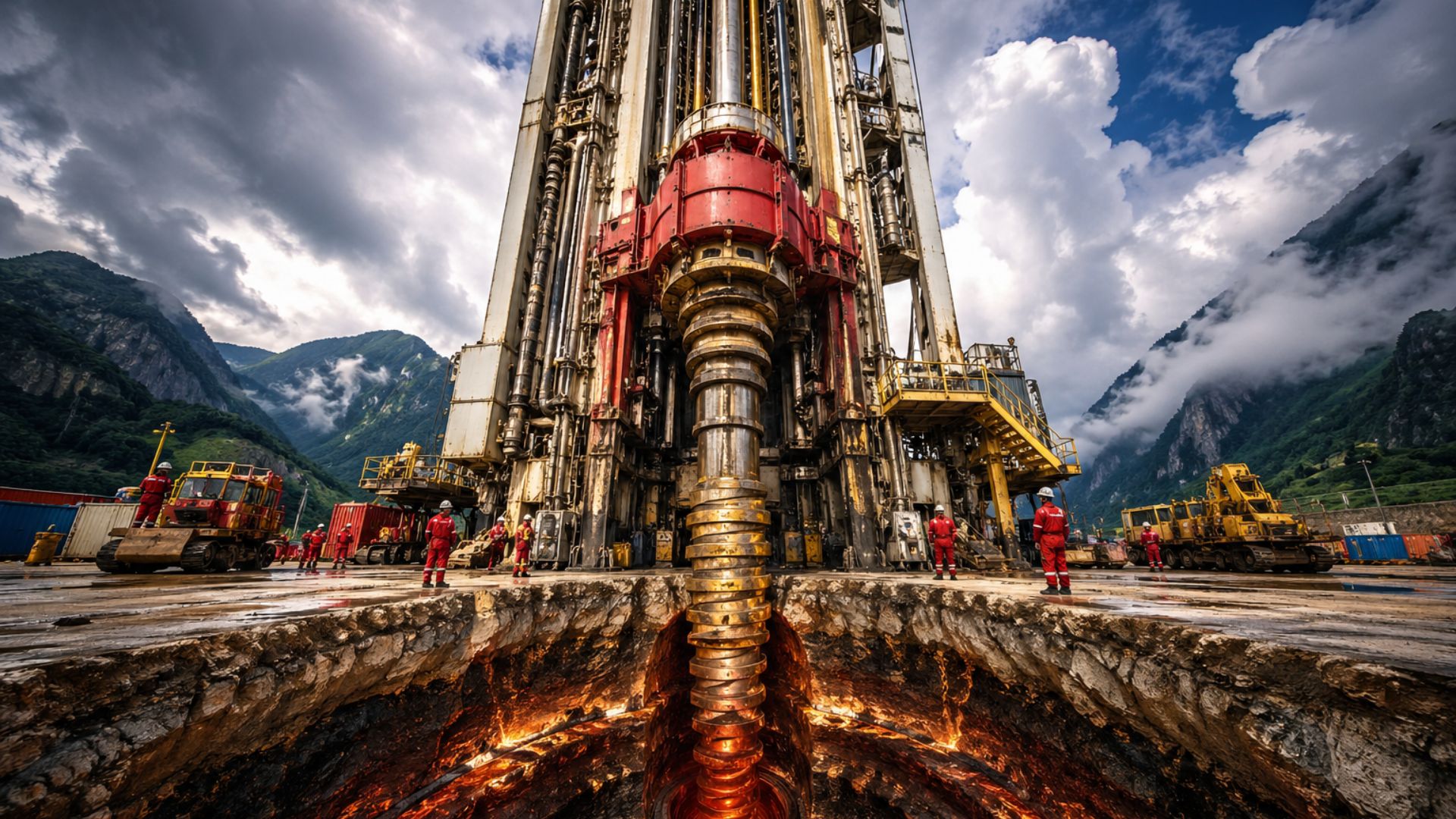 Engineers from China spent over 800 days drilling the Sichuan Basin ...