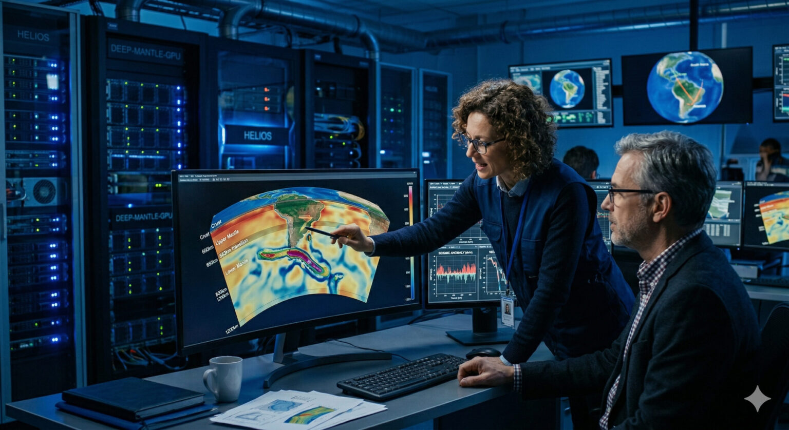 Geophysicists use supercomputers to map the Earth's interior with ...