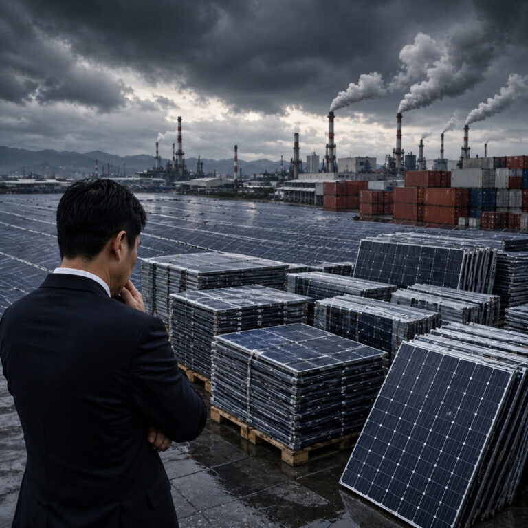 Giants in China's solar panel market are facing financial collapse with ...