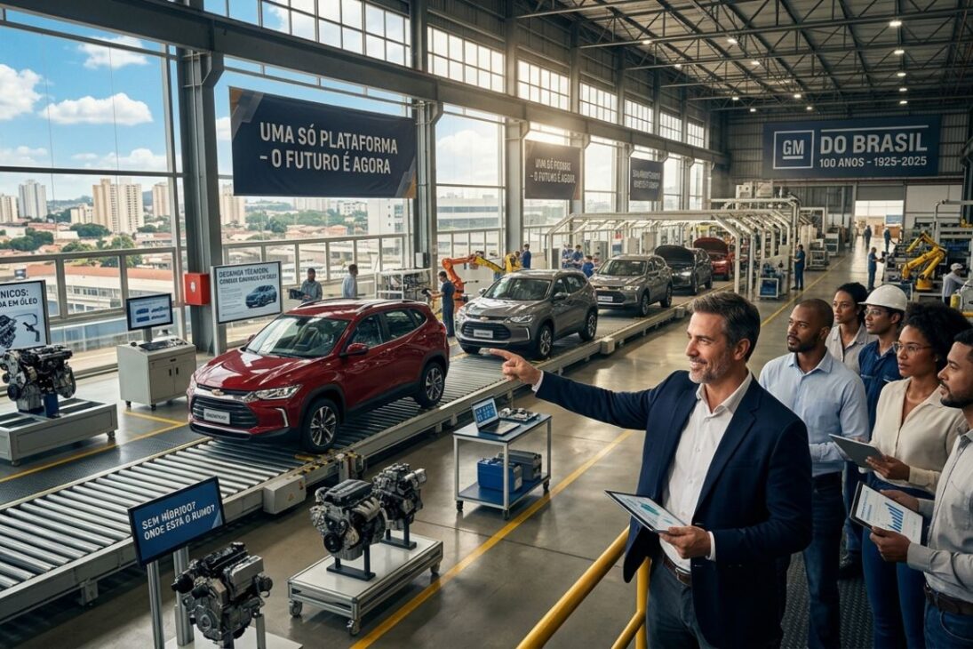 GM celebrates 100 years in Brazil, changes president, and faces a tough ...