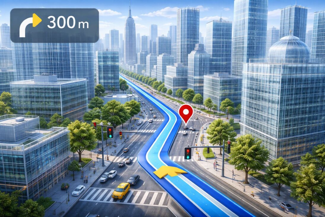 Google Maps abandons the flat map and gains 3D navigation with ...