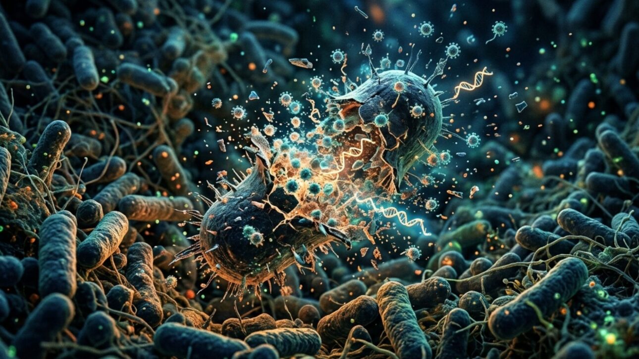 'Kamikaze' Bacteria? A study published in Nature Microbiology shows how ...