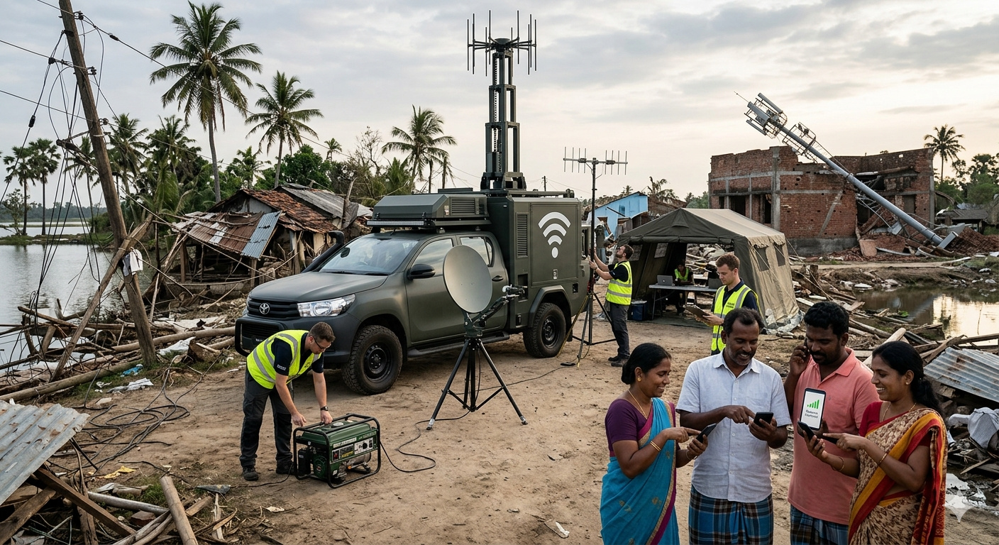 Technology that recreates a complete mobile network in just a few ...