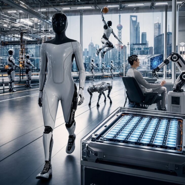 Tesla aims to mass-produce Optimus humanoid robots at the Shanghai ...
