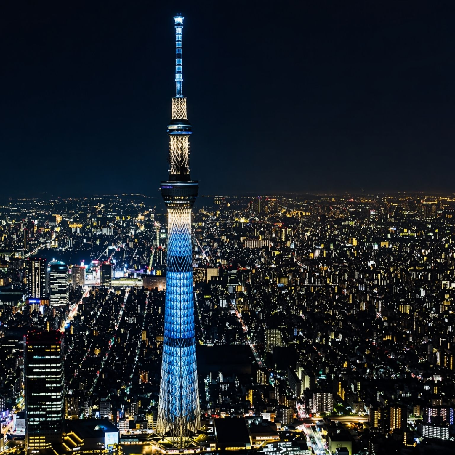 The 634-meter Tokyo Skytree tower became Japan's tallest antenna by ...