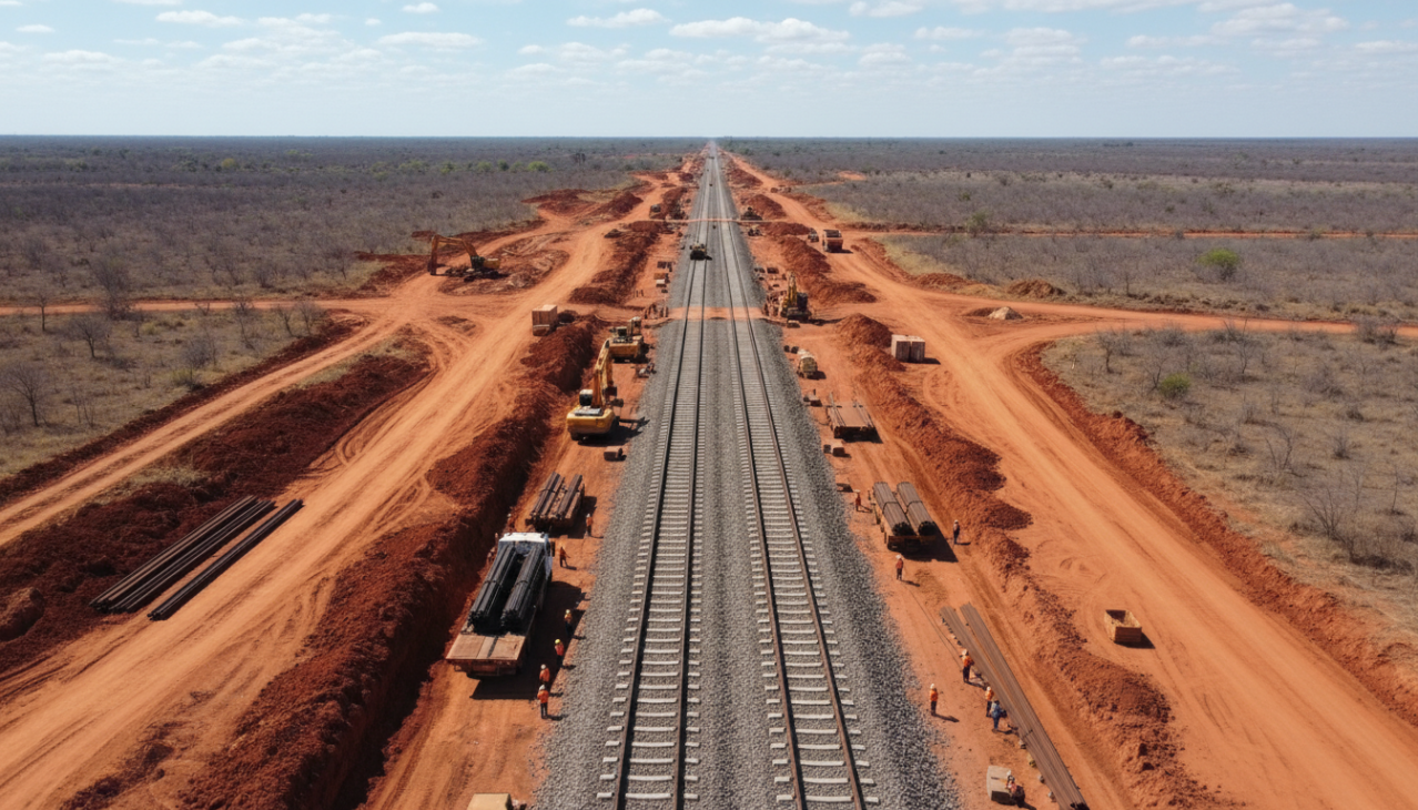 The largest railway under construction in the Northeast will complete ...