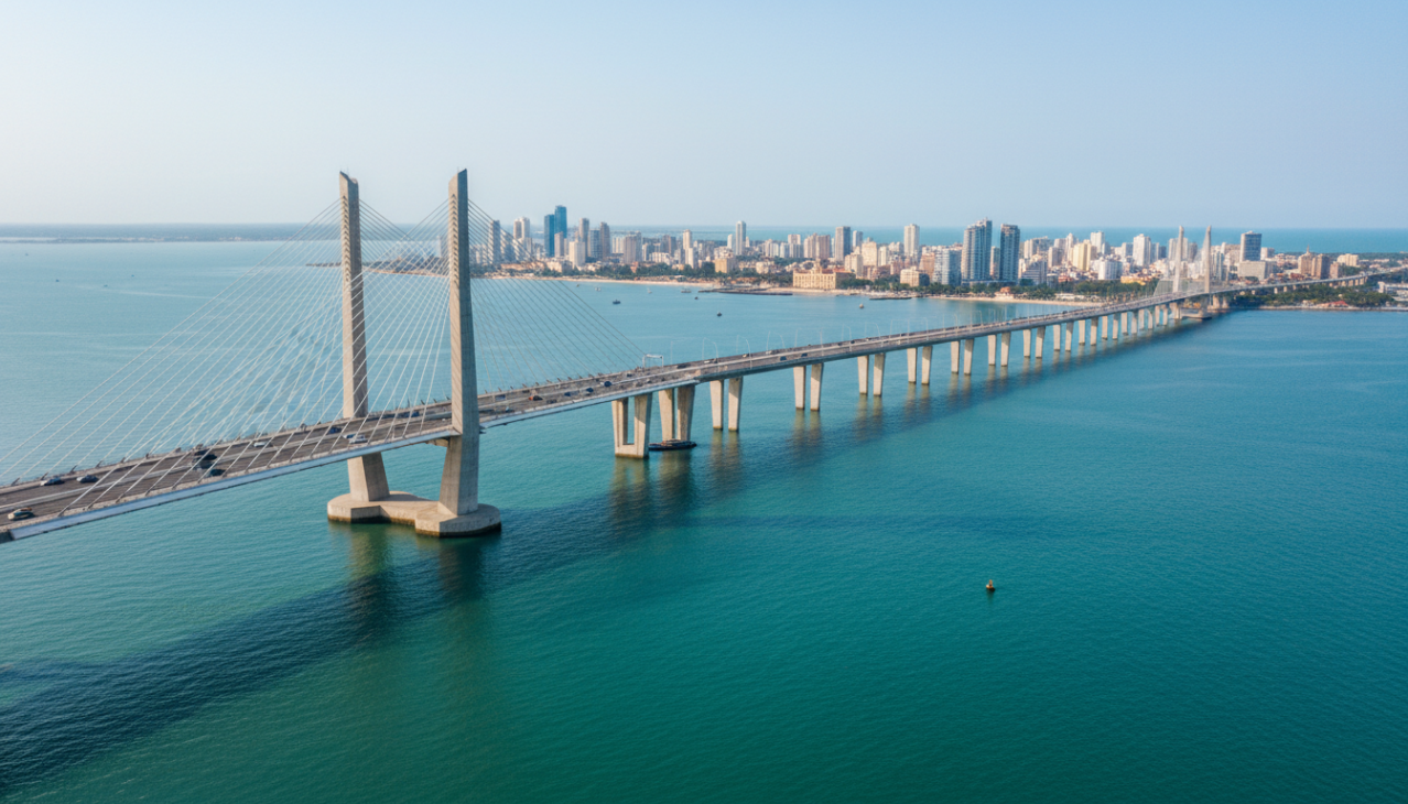 With 12.4 km over the sea, R$ 10 billion in investment, and 7,000 jobs ...