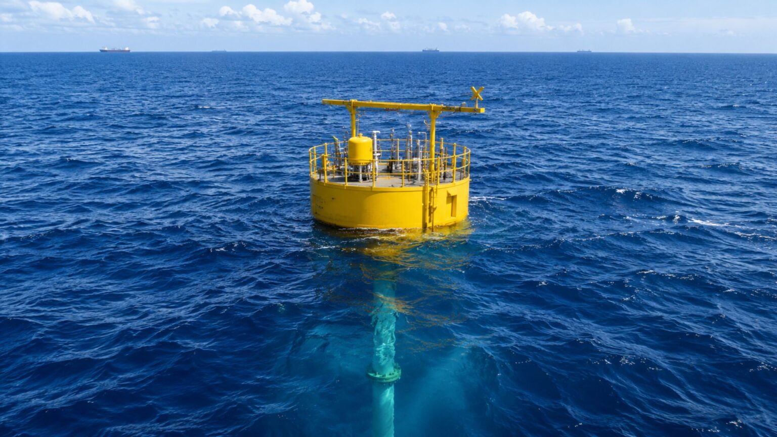 A British company has installed in the middle of the ocean the world's ...