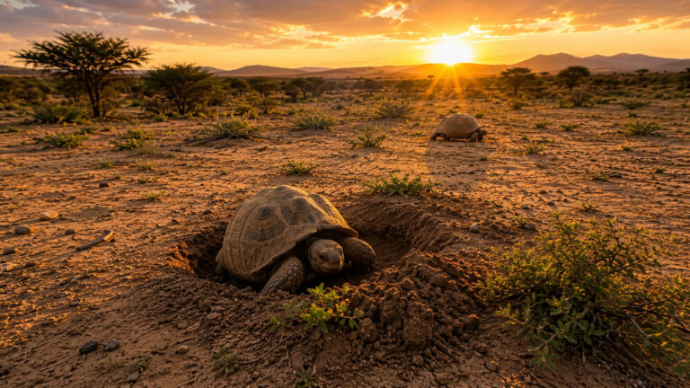 African tortoises released in the Sahara make the desert show green ...