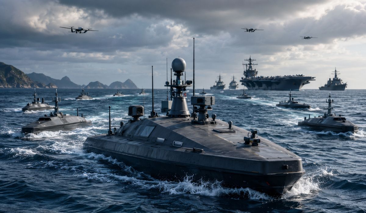 The US Navy wants to deploy thousands of robotic boats across the Indo ...