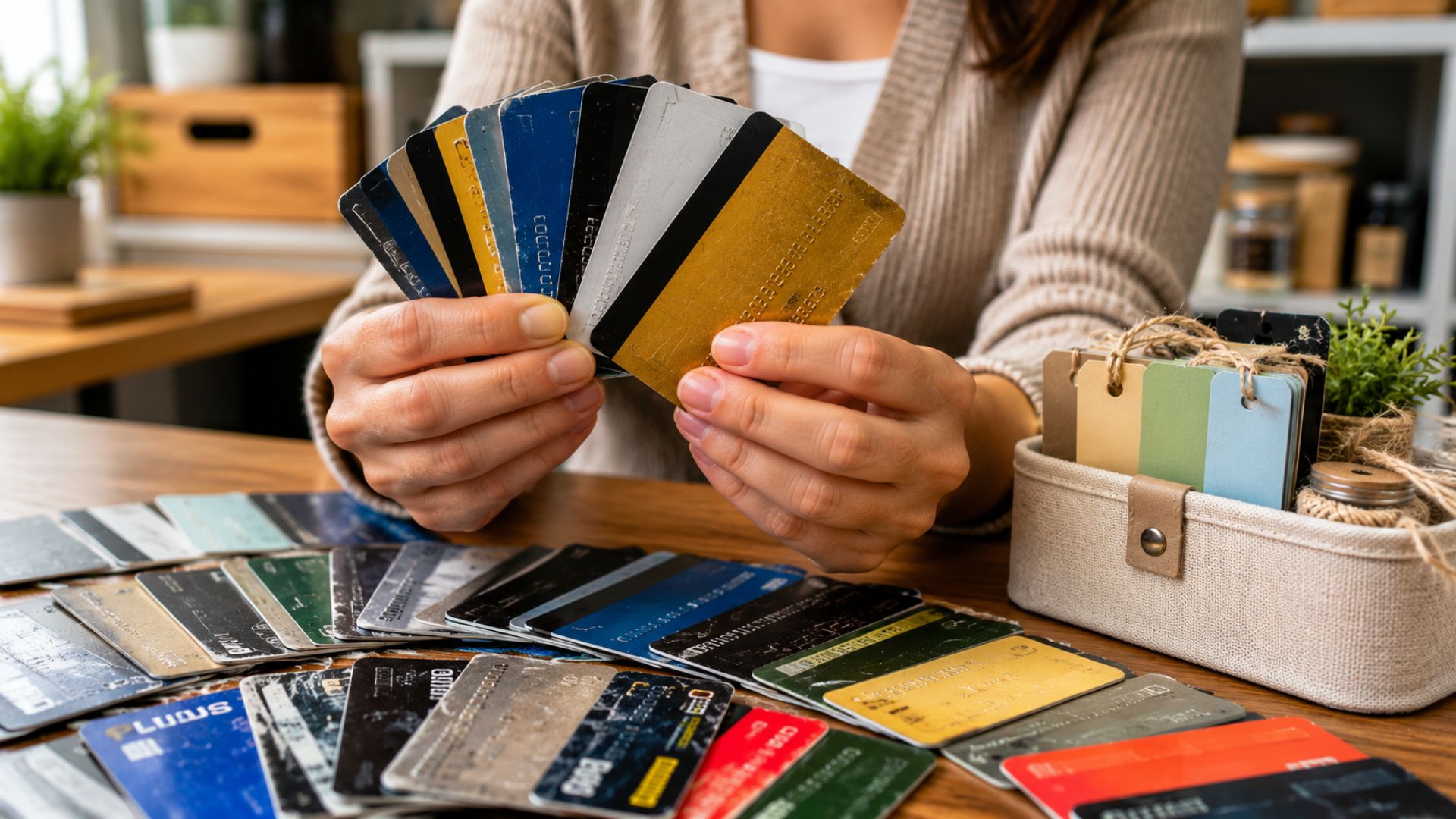 Never throw away expired credit cards, they are a treasure: an object ...